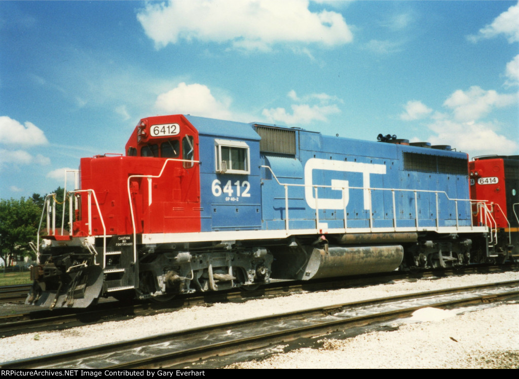 GTW GP40-2 #6412 - Grand Trunk Western